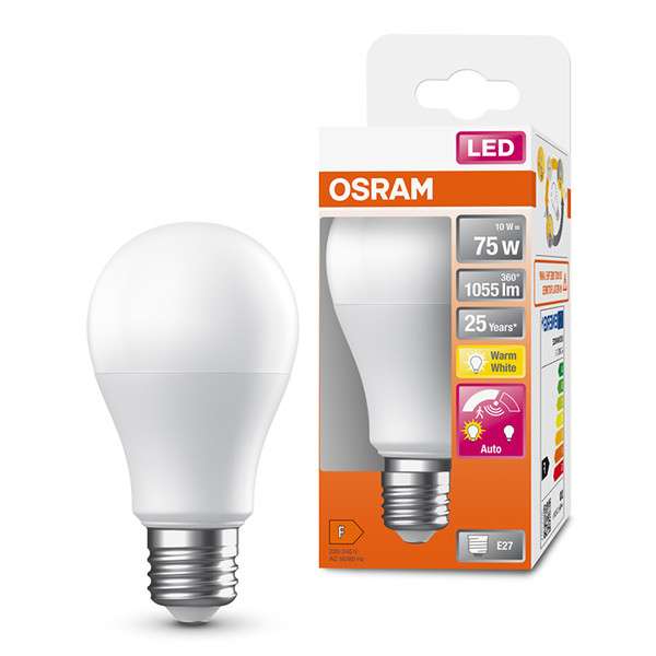Osram LED lamp E27 | Peer A60 | Mat | 2700K | 10W (75W) Osram 123led.nl
